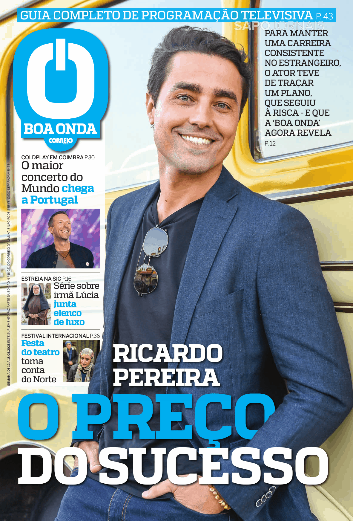 Boa Onda - CM (12 mai 2023) - Jornais e Revistas - SAPO.pt - Última ...