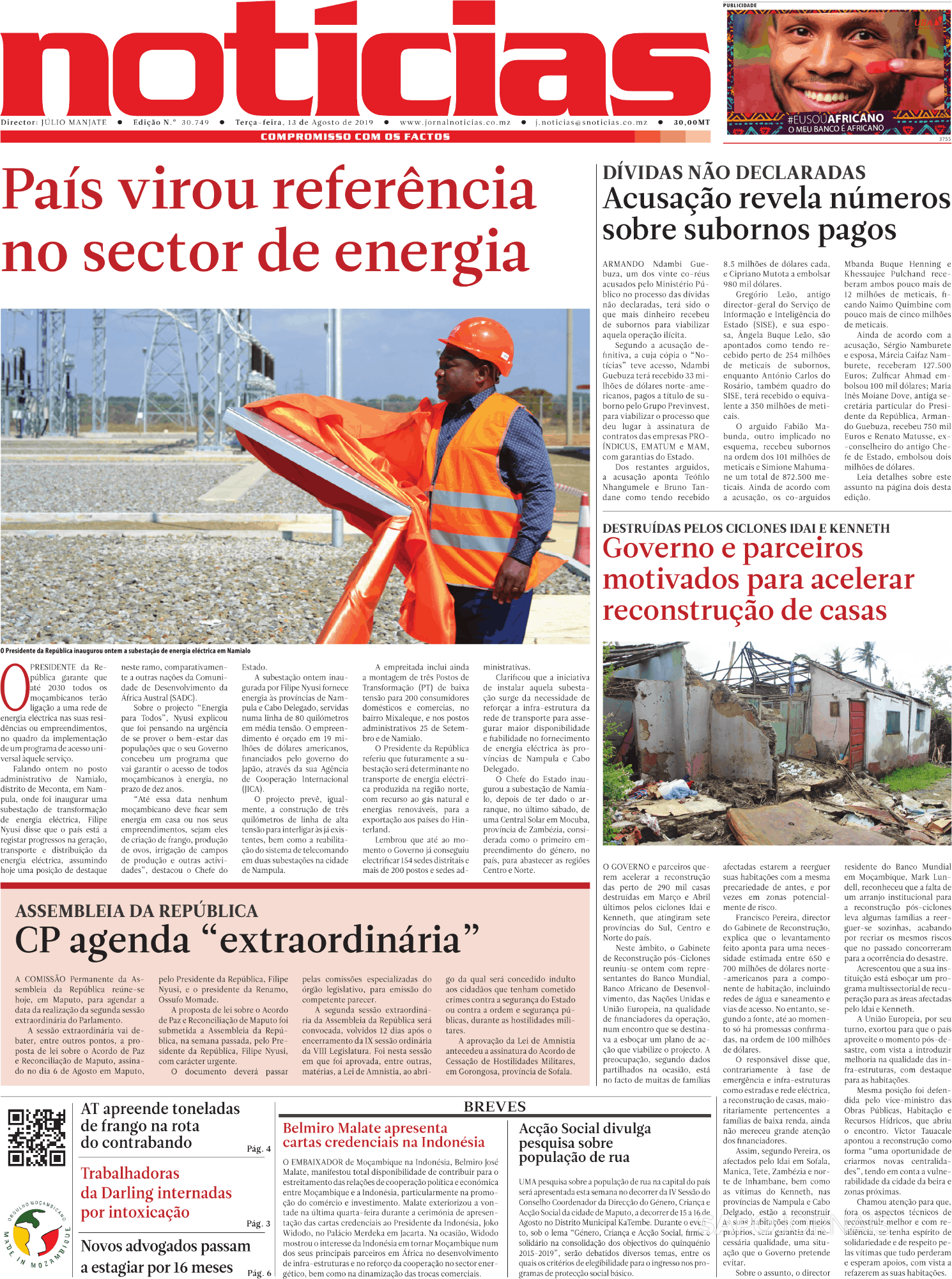 Notícias (13 ago 2019) - Jornais e Revistas - SAPO.pt - Última hora e ...