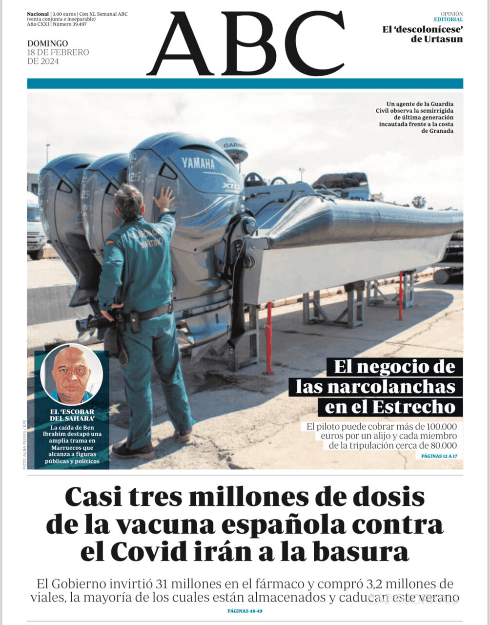 ABC (18 fev 2024) - Jornais e Revistas - SAPO.pt - Última hora e ...