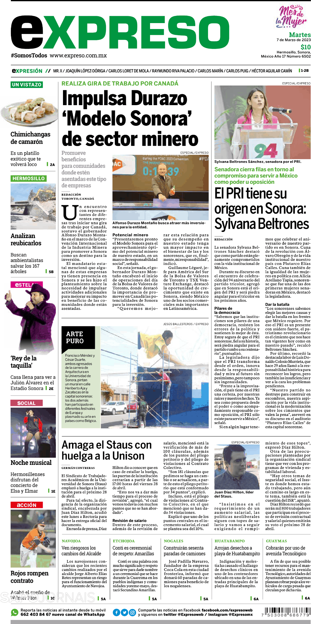 Expreso (7 mar 2023) - Jornais e Revistas - SAPO.pt - Última hora e ...