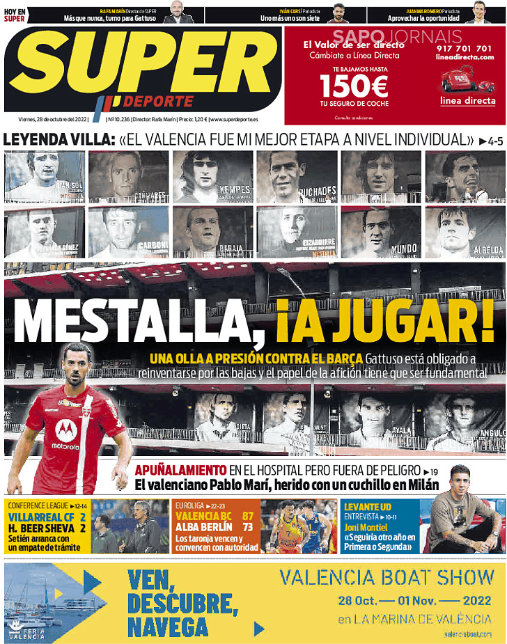 Super Deporte (28 out 2022) - Jornais e Revistas - SAPO.pt - Última ...