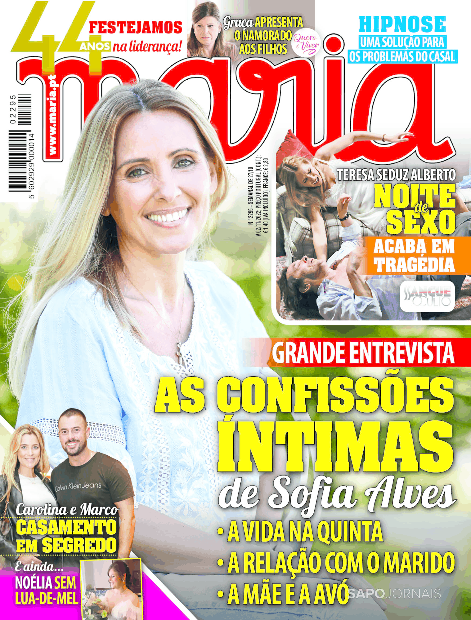 Maria (27 out 2022) - Jornais e Revistas - SAPO.pt - Última hora e ...
