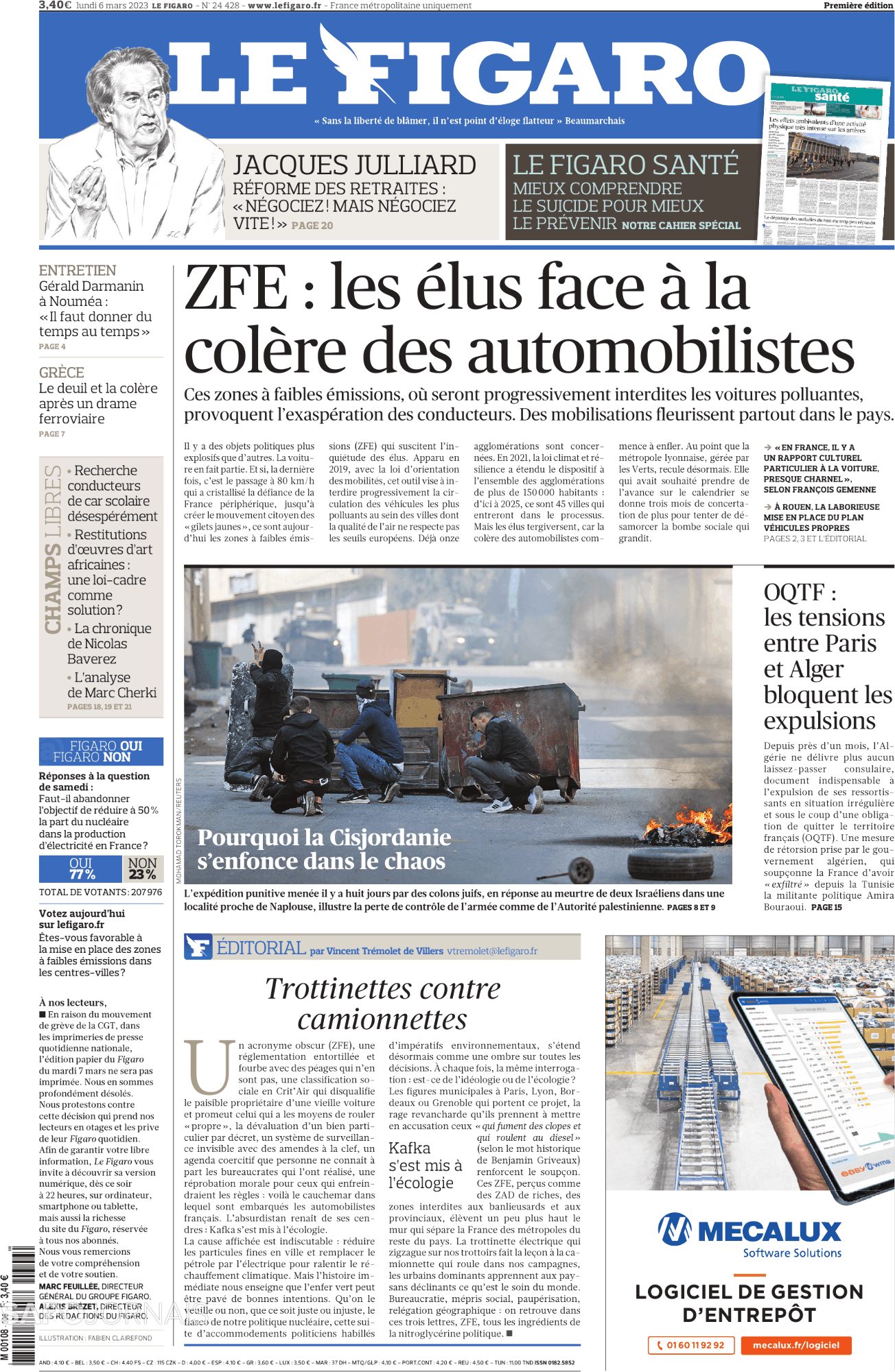 Le Figaro (6 mar 2023) - Jornais e Revistas - SAPO.pt - Última hora e ...