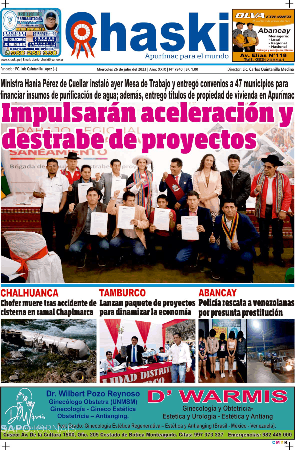 Chaski (26 jul 2023) - Jornais e Revistas - SAPO.pt - Última hora e notícias de hoje atualizadas ...