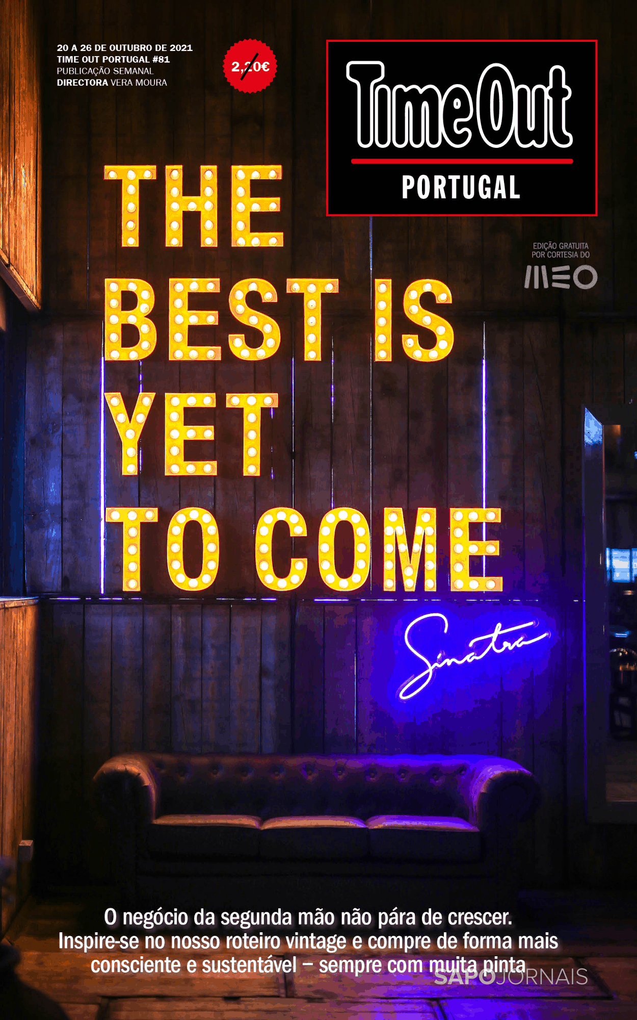 Time Out | Lisboa (20 out 2021) - Jornais e Revistas - SAPO.pt - Última ...