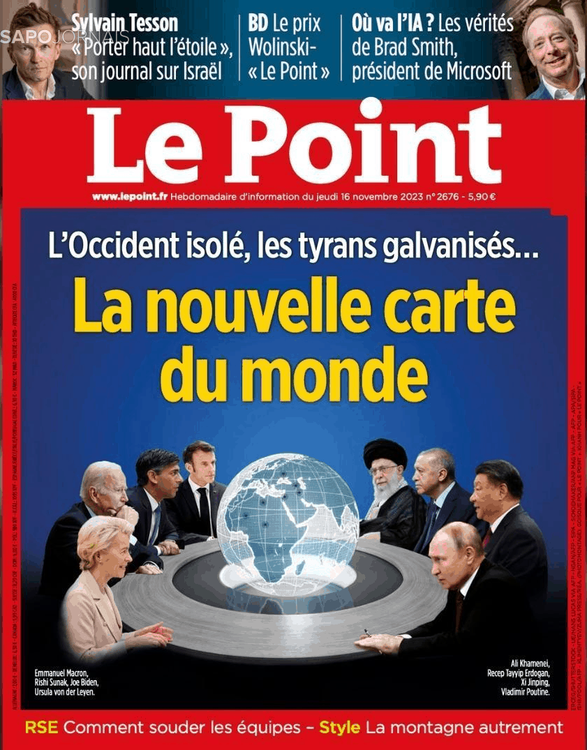 Le Point (16 nov 2023) - Jornais e Revistas - SAPO.pt - Última hora e ...