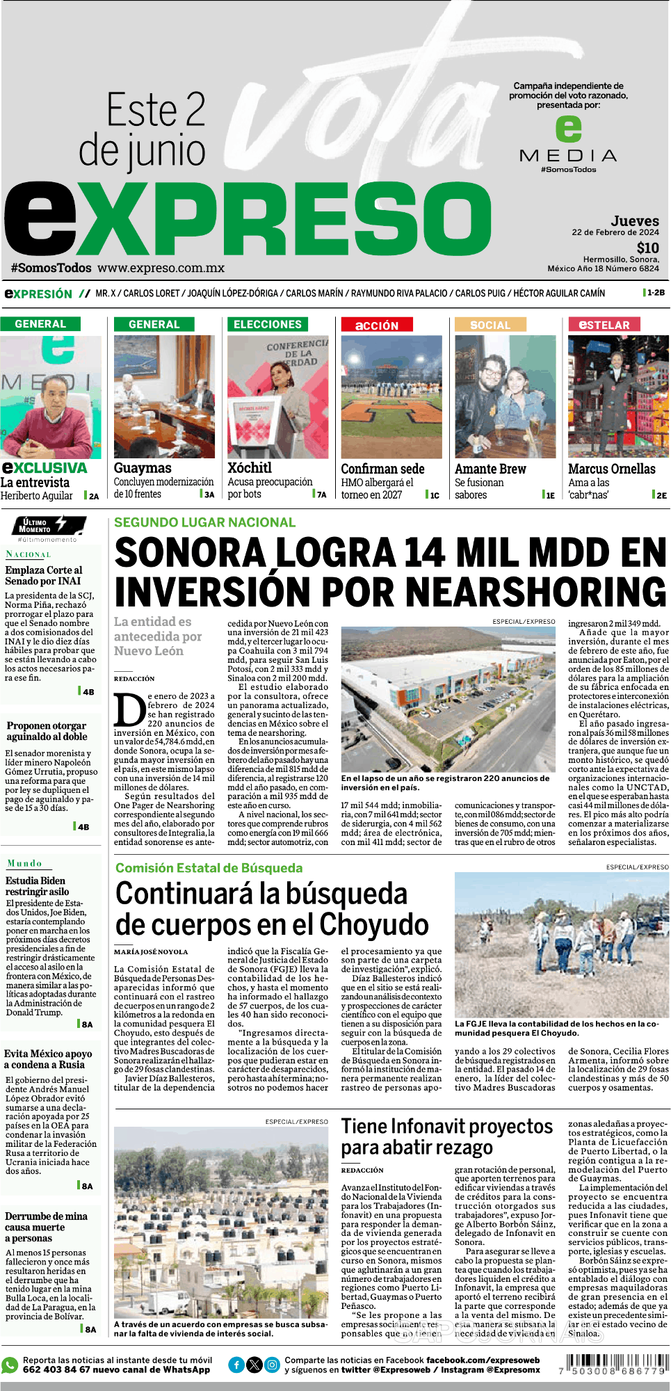 Expreso (22 fev 2024) - Jornais e Revistas - SAPO.pt - Última hora e ...