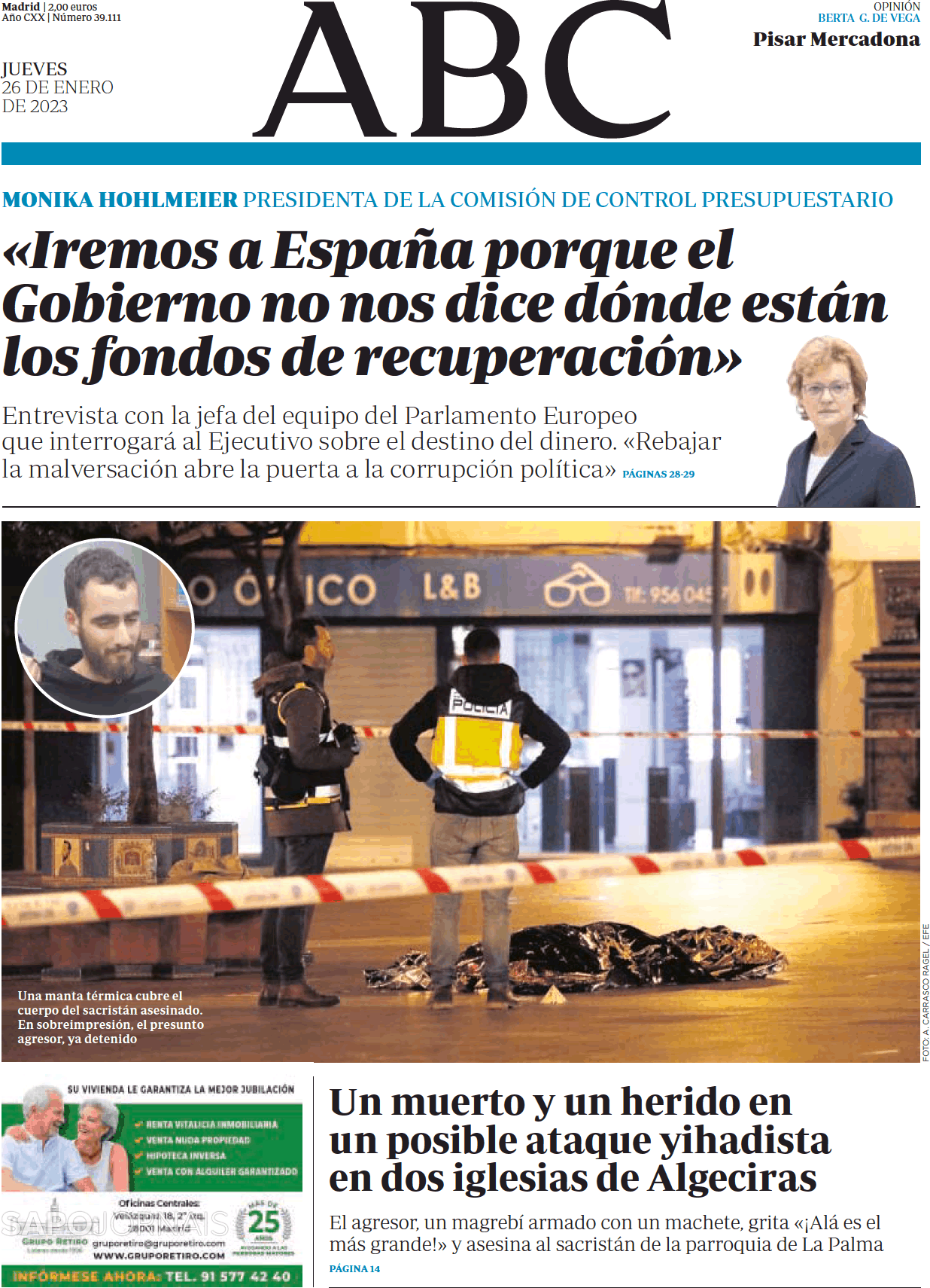 ABC (26 jan 2023) - Jornais e Revistas - SAPO.pt - Última hora e ...