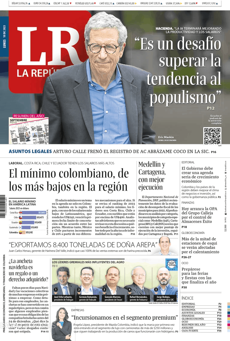 La Republica (18 dez 2023) - Jornais e Revistas - SAPO.pt - Última hora ...