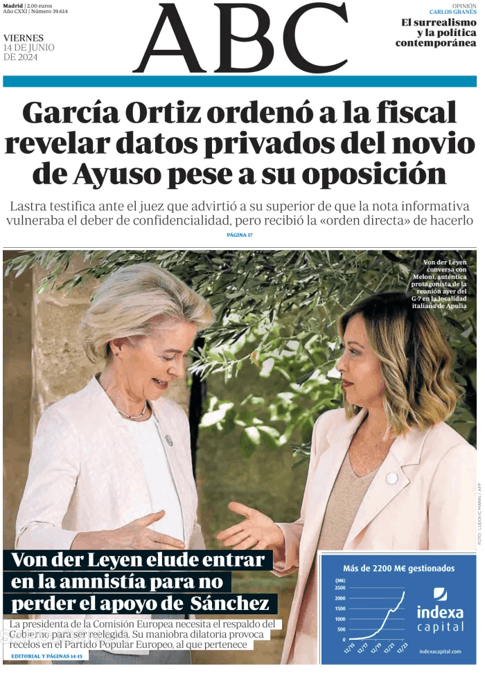 ABC (14 jun 2024) - Jornais e Revistas - SAPO.pt - Última hora e ...