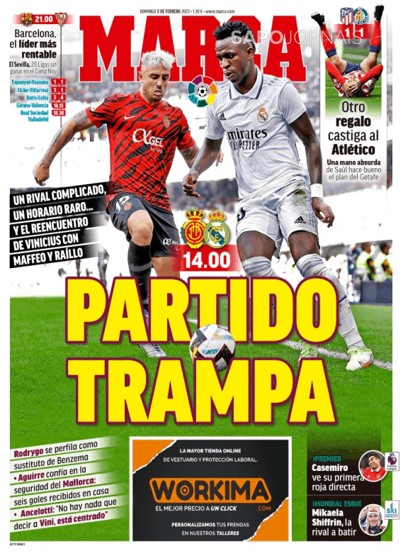 Marca (5 fev 2023) - Jornais e Revistas - SAPO.pt - Última hora e ...