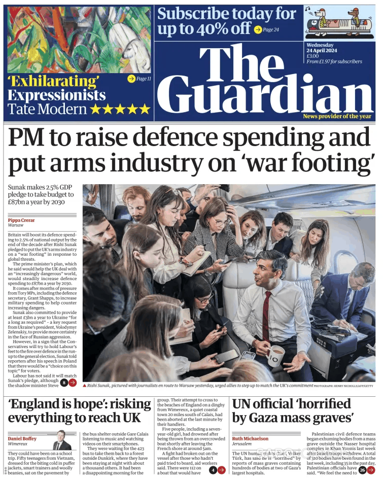 The Guardian (24 abr 2024) - Jornais e Revistas - SAPO.pt - Última hora ...