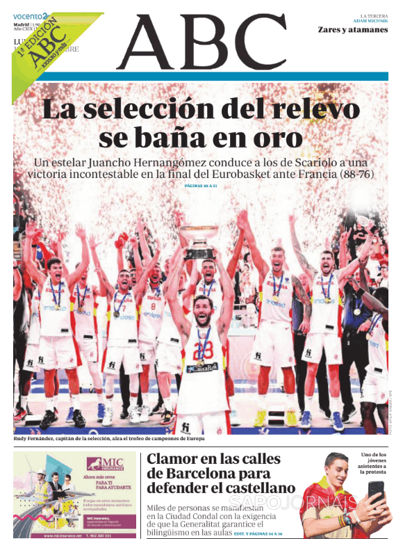 ABC (19 set 2022) - Jornais e Revistas - SAPO.pt - Última hora e ...