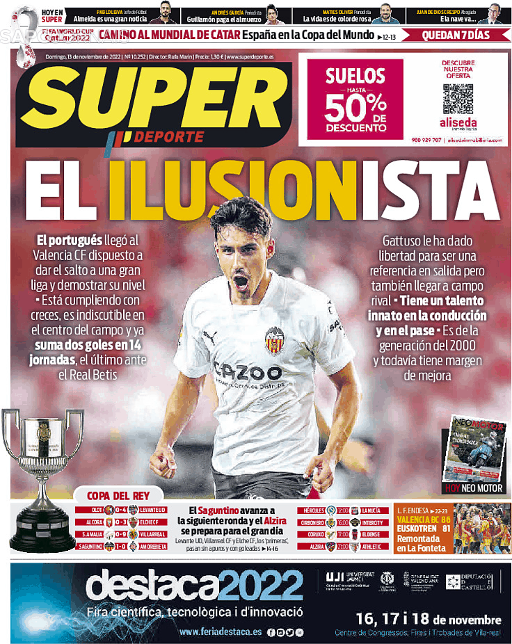 Super Deporte (13 nov 2022) - Jornais e Revistas - SAPO.pt - Última ...