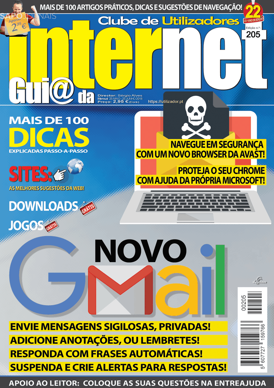 Guia da INTERNET (25 mai 2018) - Jornais e Revistas - SAPO.pt - Última ...