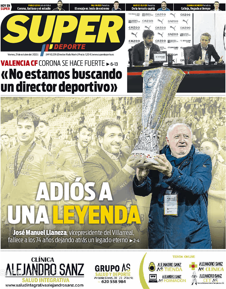 Super Deporte (21 out 2022) - Jornais e Revistas - SAPO.pt - Última ...