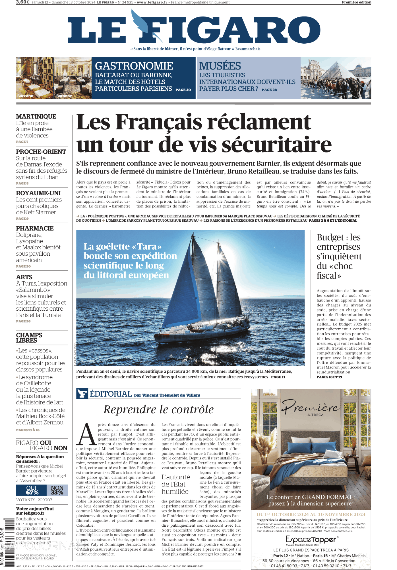 Le Figaro (12 out 2024) - Jornais e Revistas - SAPO.pt - Última hora e ...