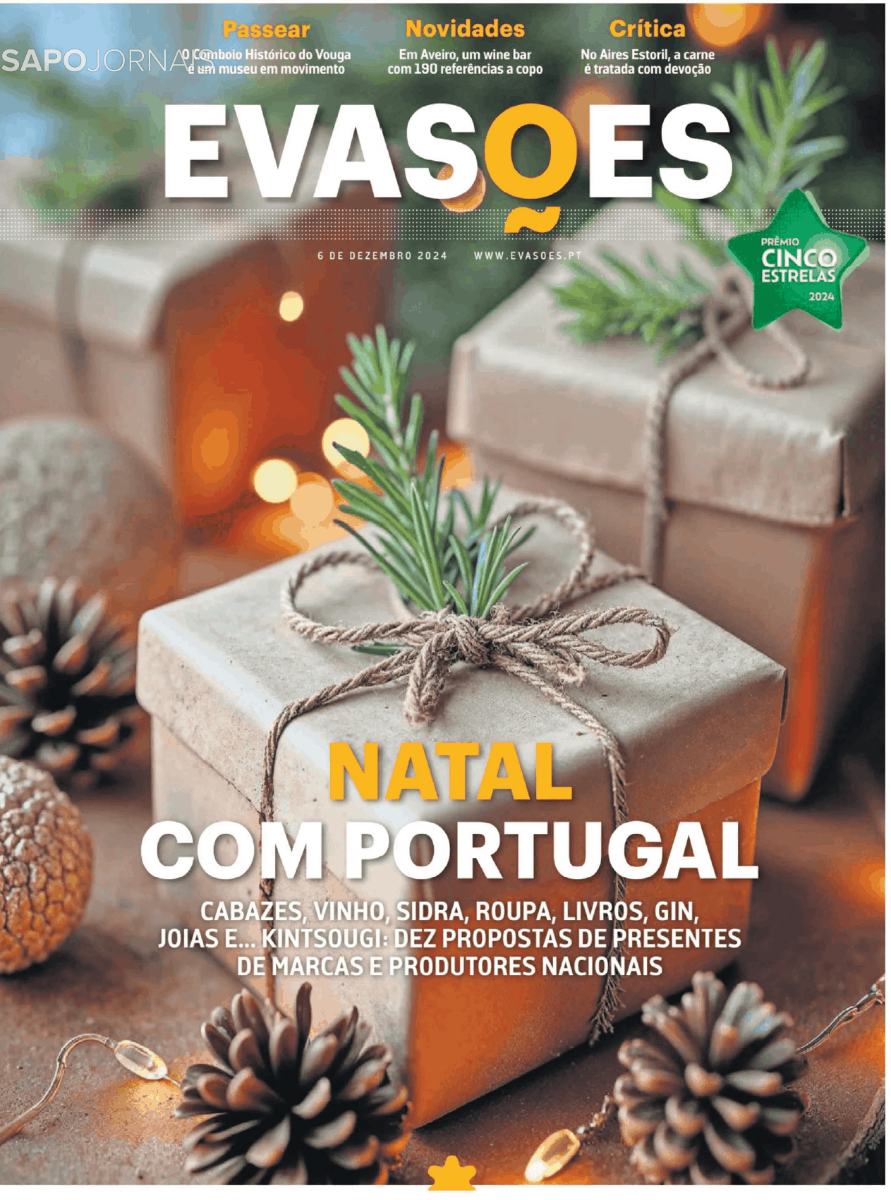 Evasões - JN (6 dez 2024) - Jornais e Revistas - SAPO.pt - Última hora e notícias de hoje ...