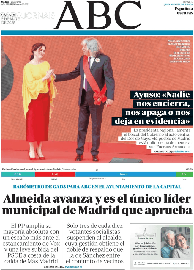 ABC (3 mai 2025) - Jornais e Revistas - SAPO.pt - Última hora e ...