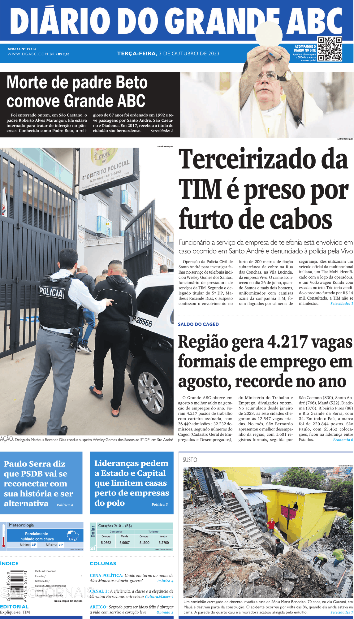 Diário do Grande ABC (3 out 2023) - Jornais e Revistas - SAPO.pt ...