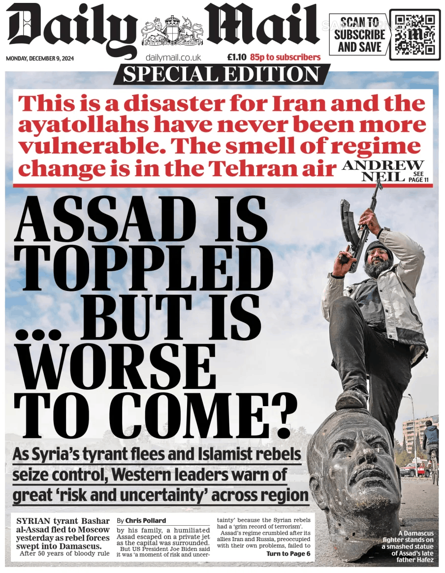 Daily Mail (9 dez 2024) - Jornais e Revistas - SAPO.pt - Última hora e ...