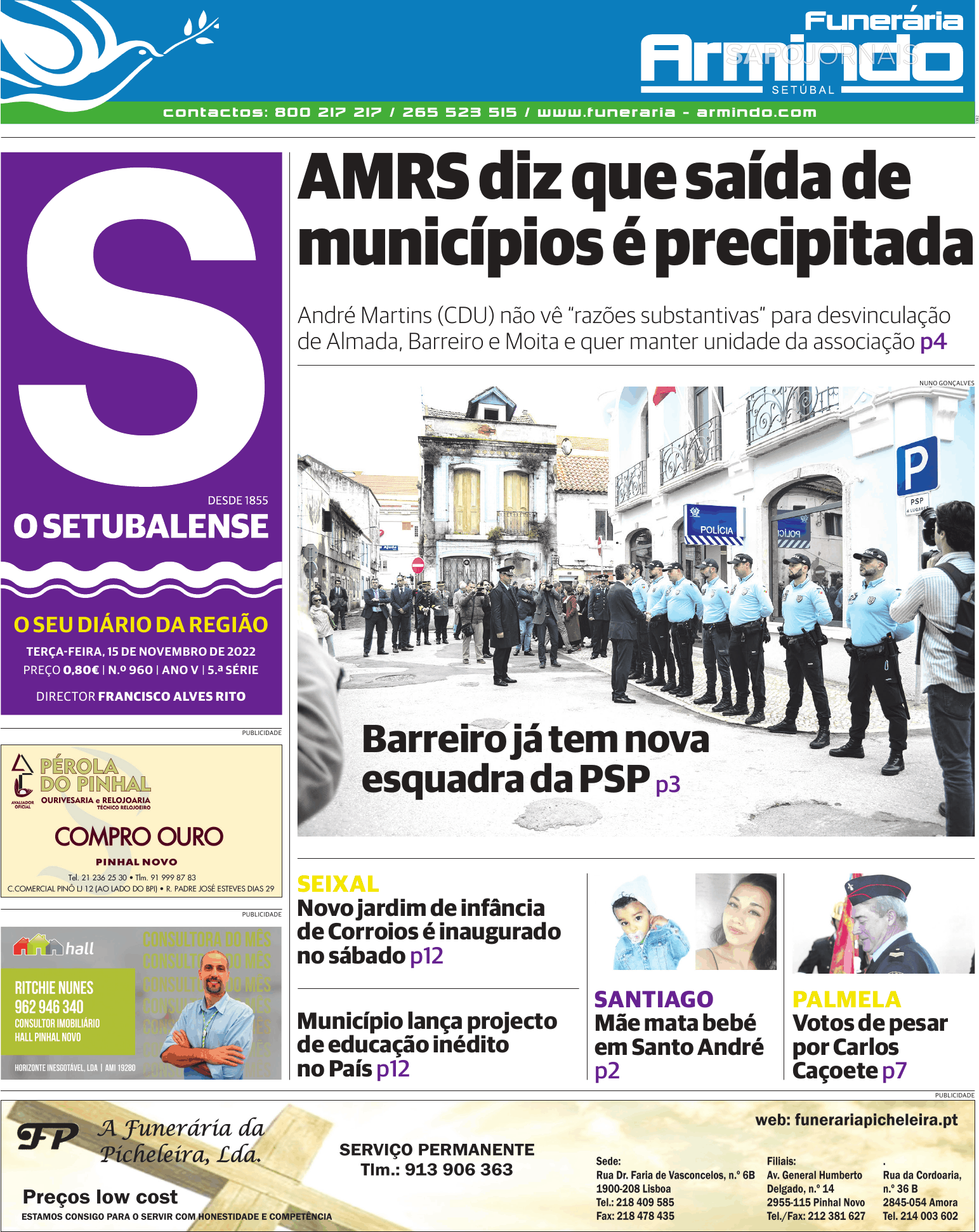O Setubalense (15 nov 2022) - Jornais e Revistas - SAPO.pt - Última ...