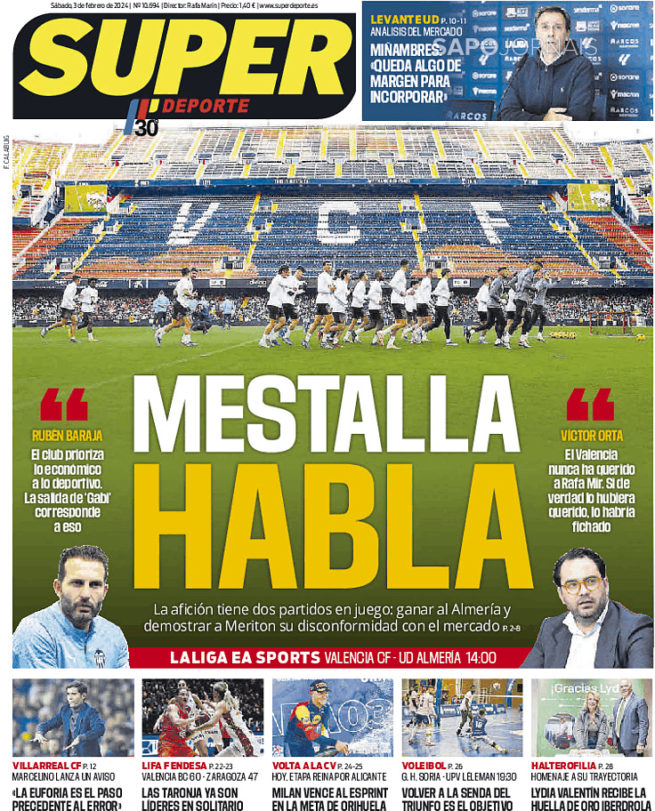 Super Deporte (3 fev 2024) - Jornais e Revistas - SAPO.pt - Última hora ...