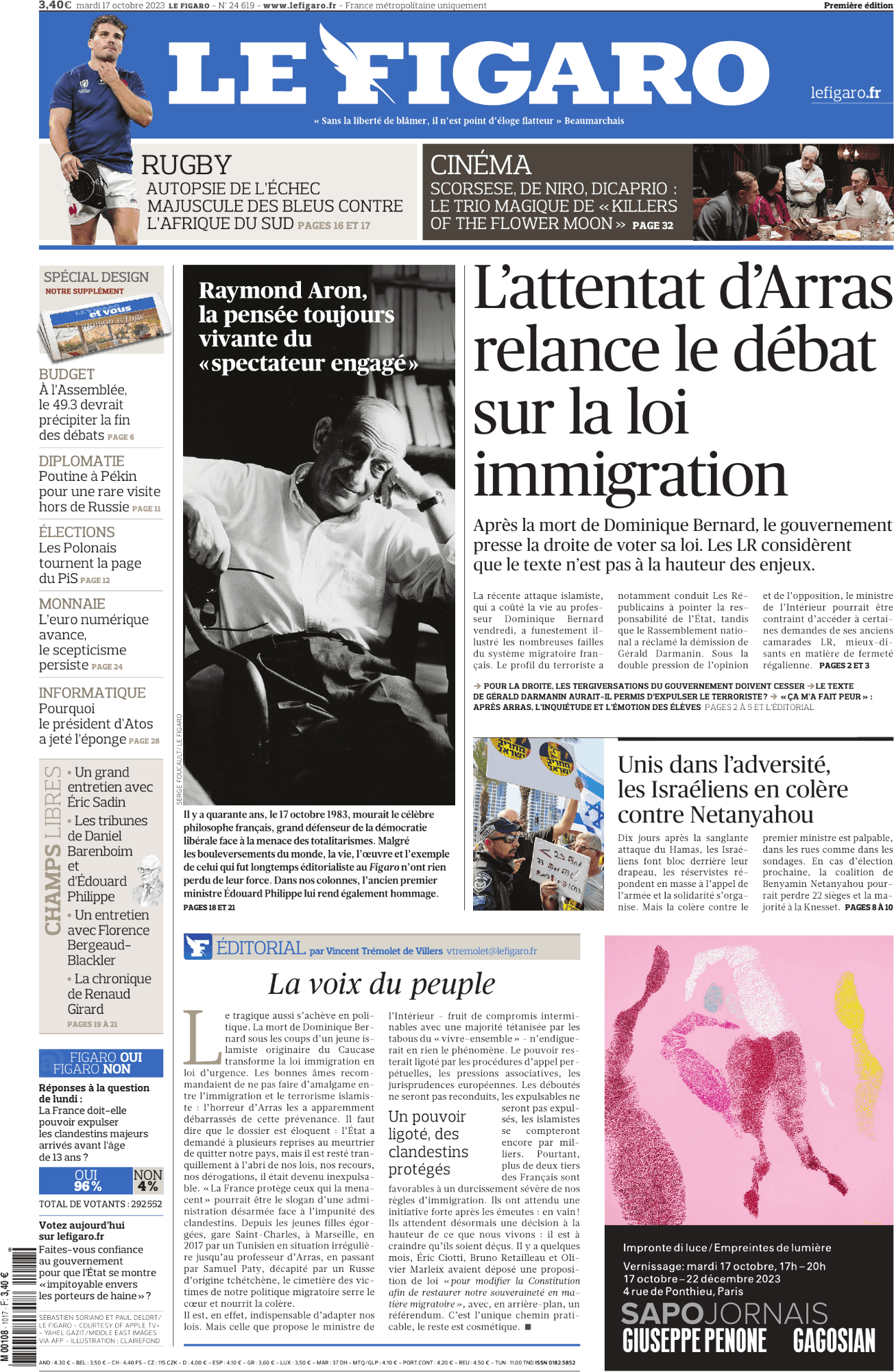 Le Figaro (17 out 2023) - Jornais e Revistas - SAPO.pt - Última hora e ...