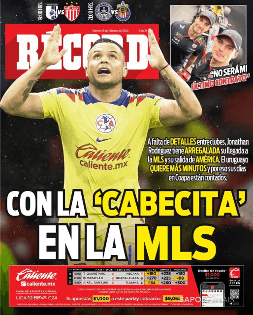 Récord (16 fev 2024) - Jornais e Revistas - SAPO.pt - Última hora e ...