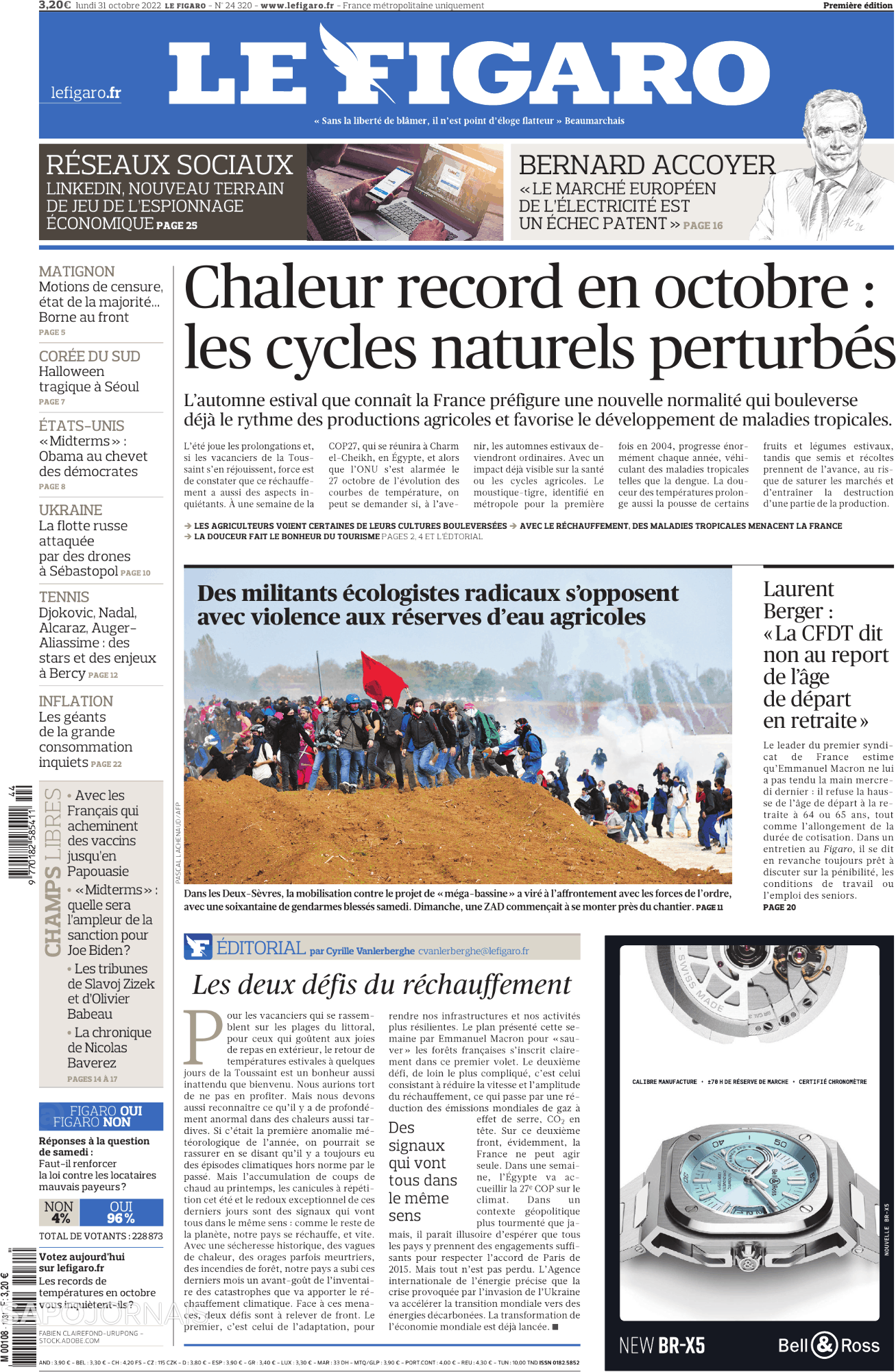 Le Figaro (31 out 2022) - Jornais e Revistas - SAPO.pt - Última hora e ...