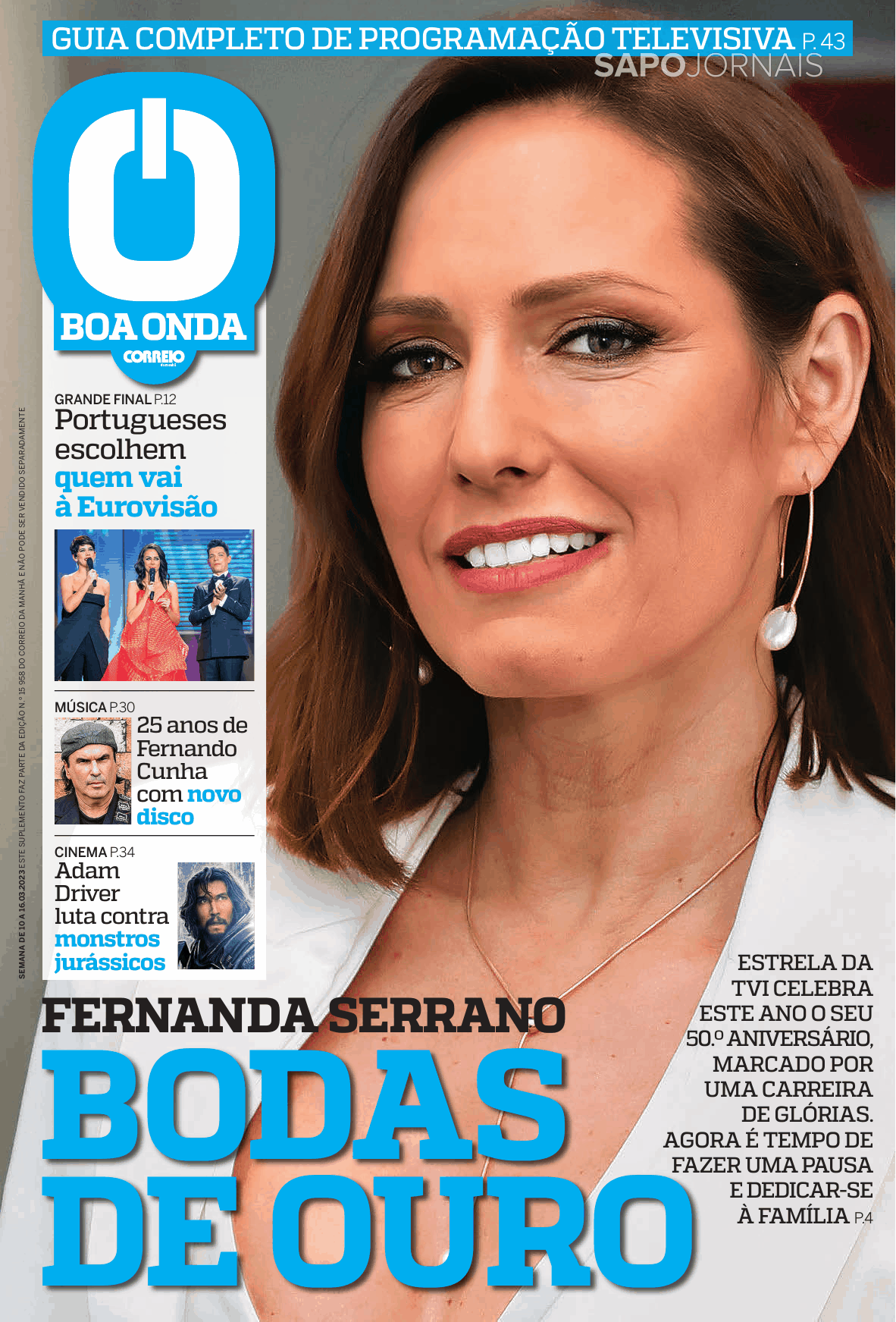 Boa Onda - CM (10 mar 2023) - Jornais e Revistas - SAPO.pt - Última hora e notícias de hoje ...