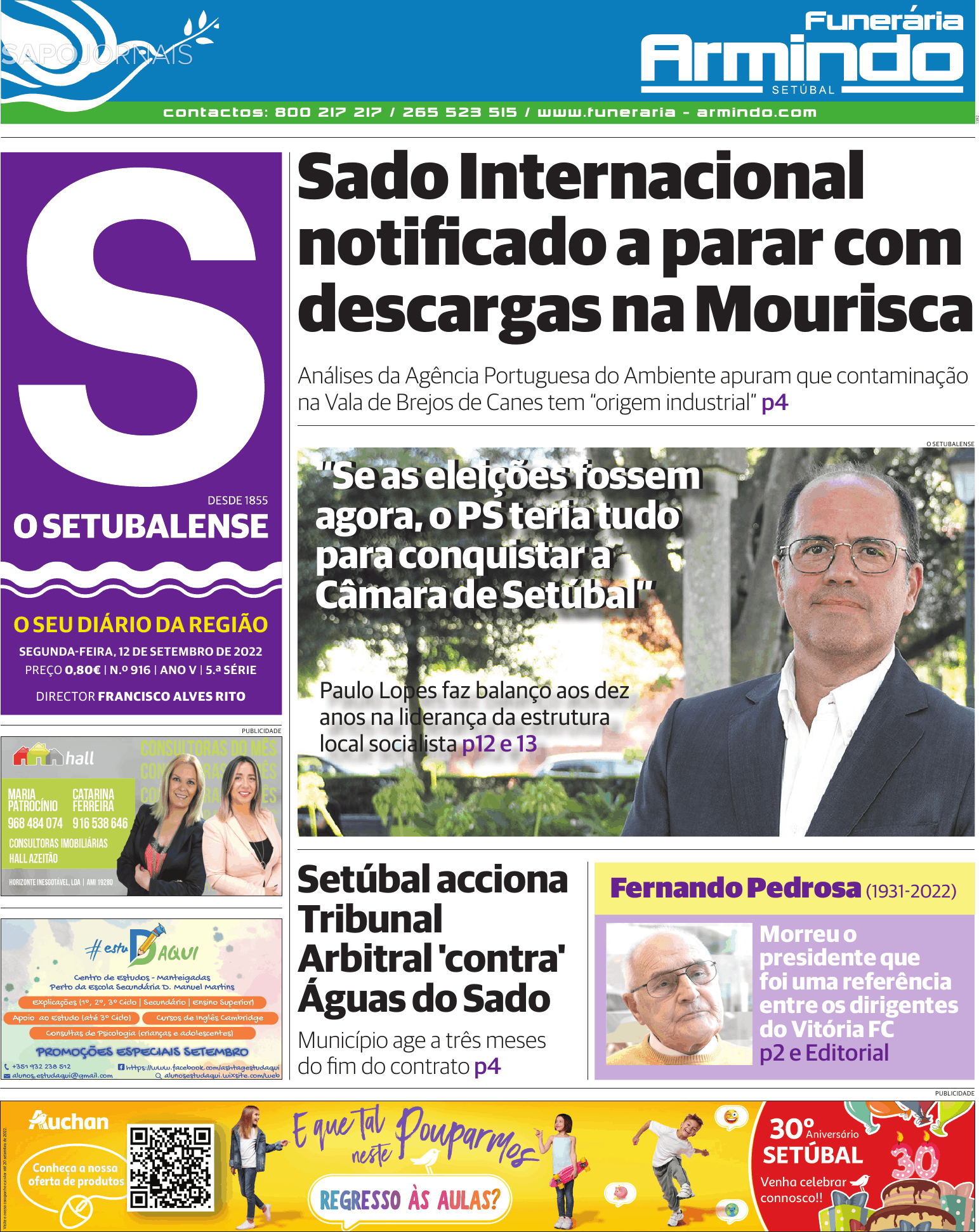 O Setubalense (12 set 2022) - Jornais e Revistas - SAPO.pt - Última ...
