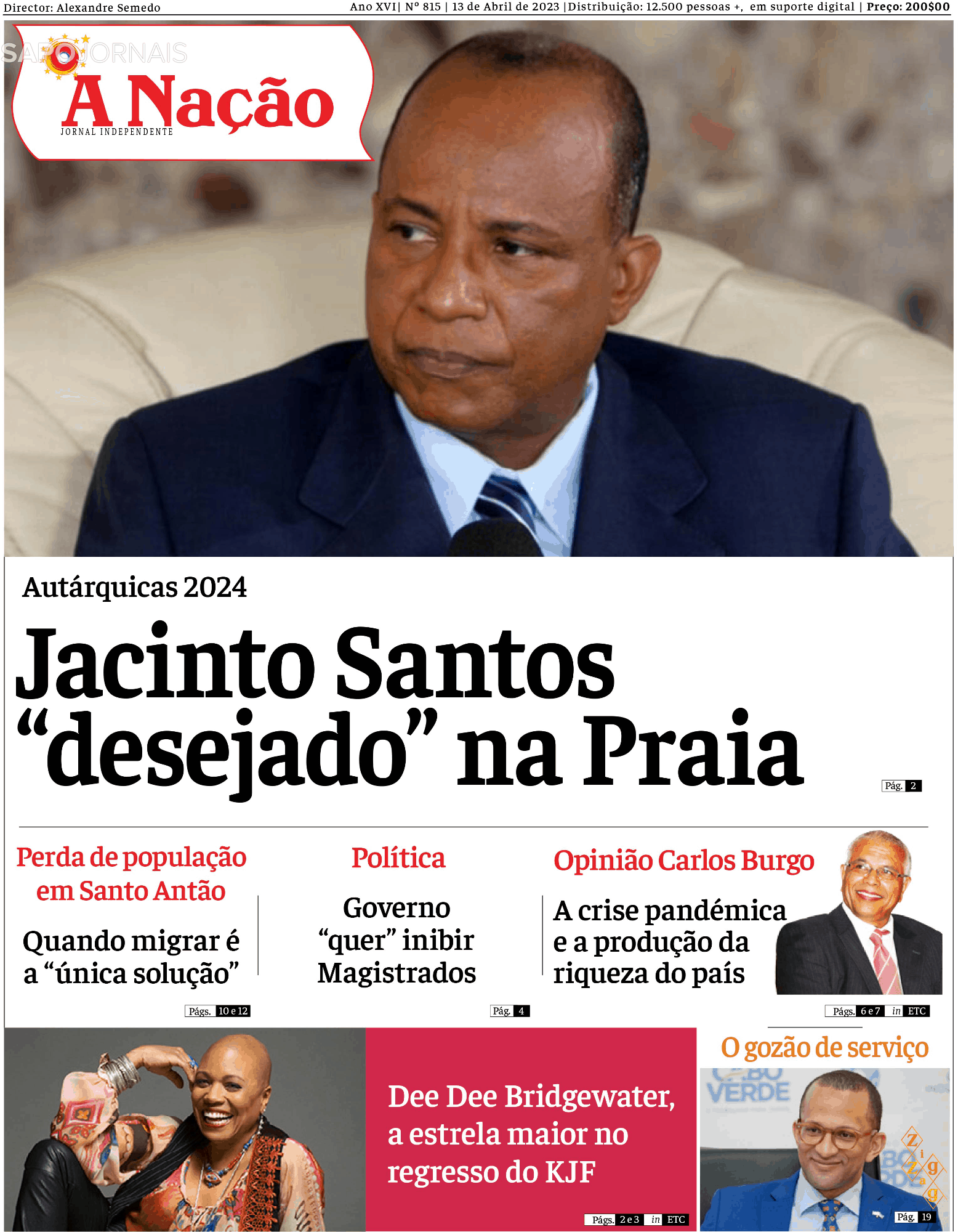 A Nação (13 abr 2023) - Jornais e Revistas - SAPO.pt - Última hora e ...