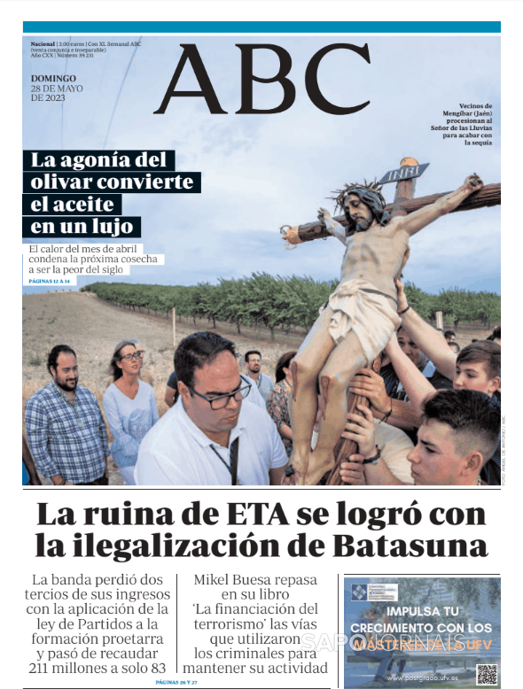 ABC (28 mai 2023) - Jornais e Revistas - SAPO.pt - Última hora e ...