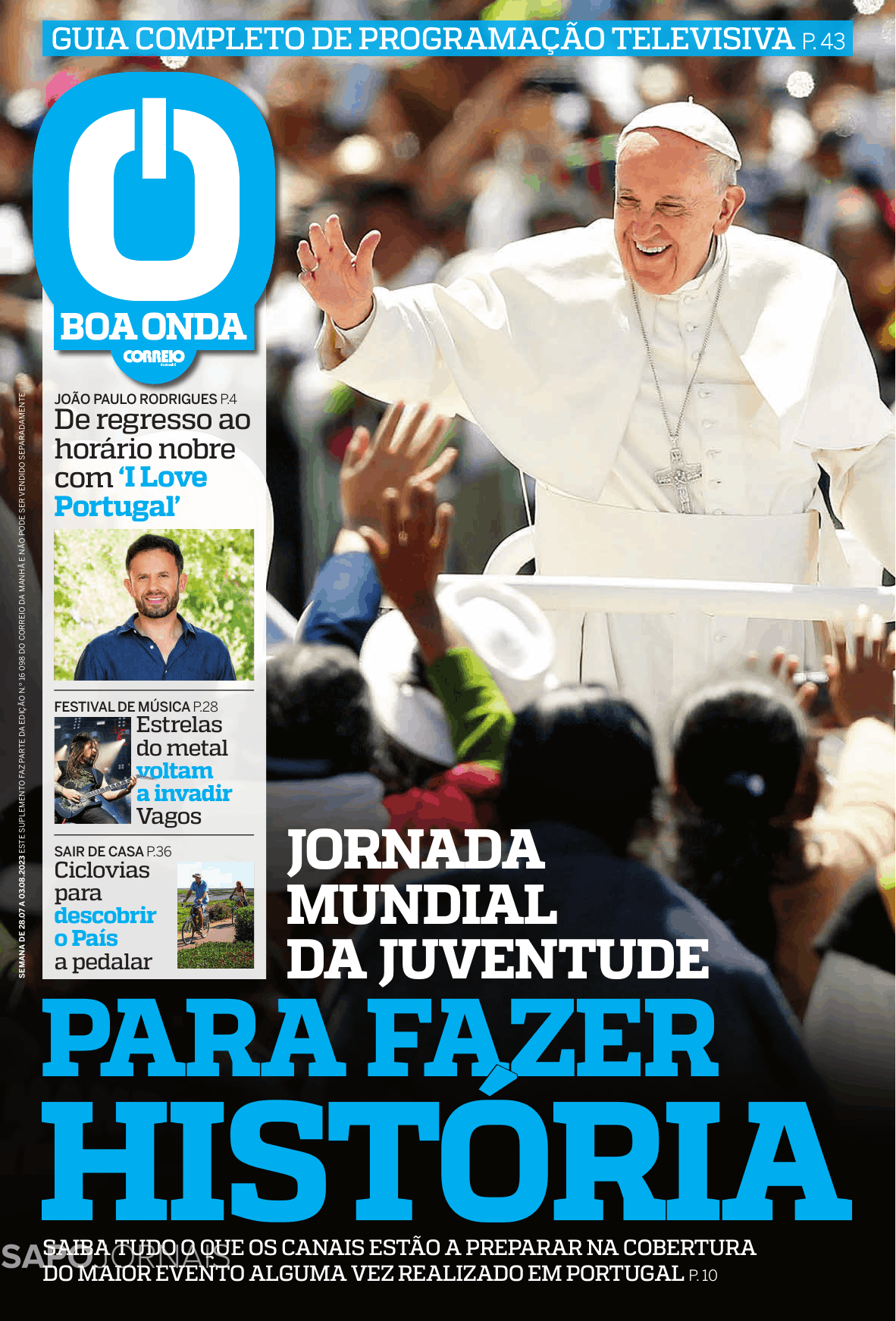 Boa Onda - CM (28 jul 2023) - Jornais e Revistas - SAPO.pt - Última ...