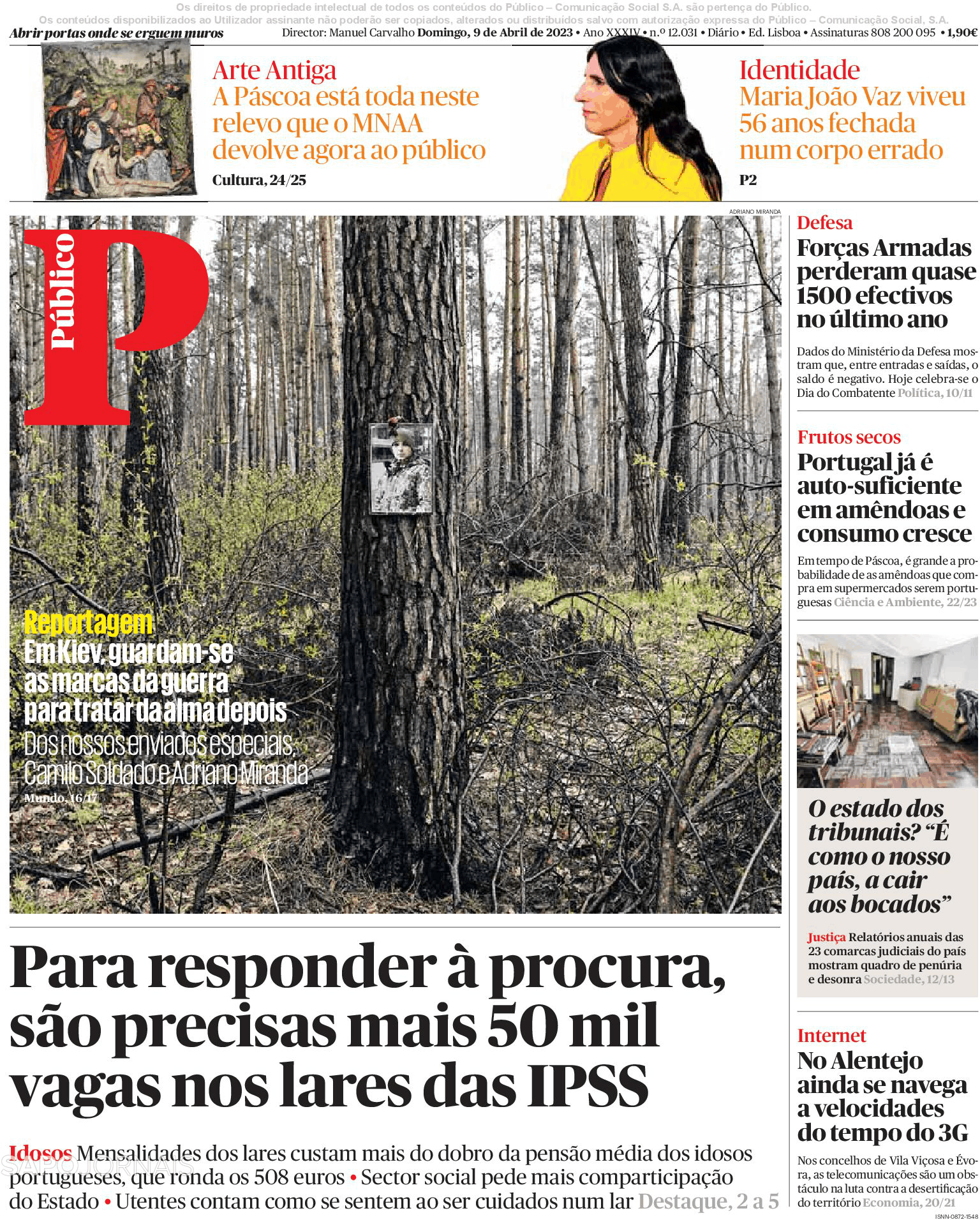 Público (9 abr 2023) - Jornais e Revistas - SAPO.pt - Última hora e ...