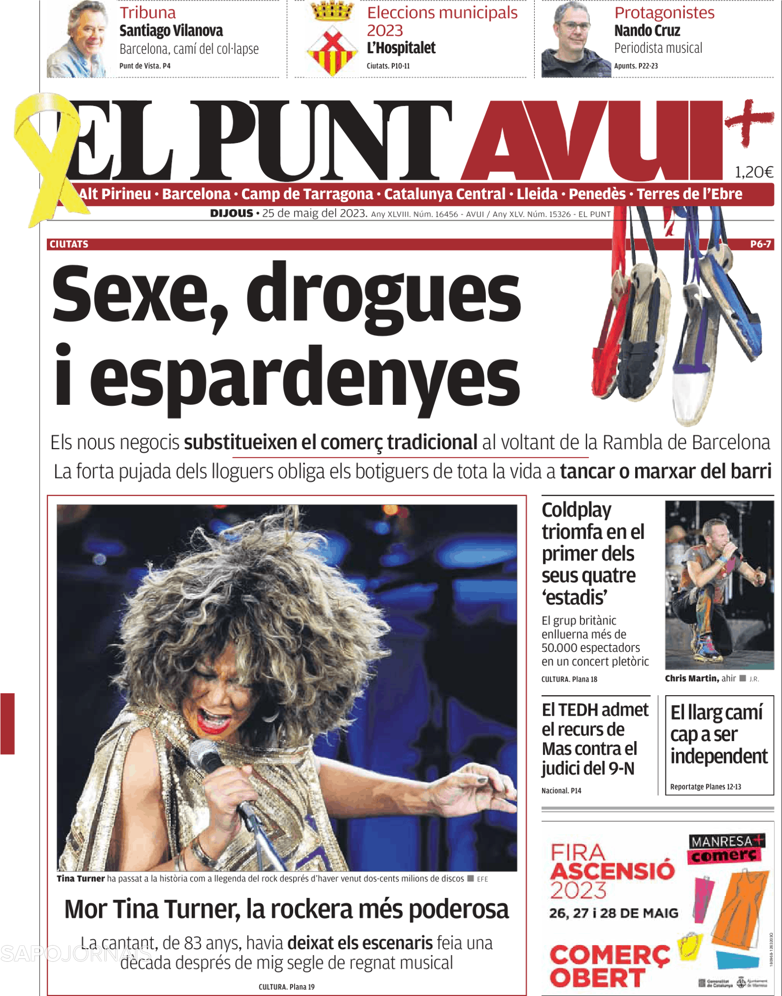 El Punt Avui | Edició Catalunya (25 mai 2023) - Jornais e Revistas ...