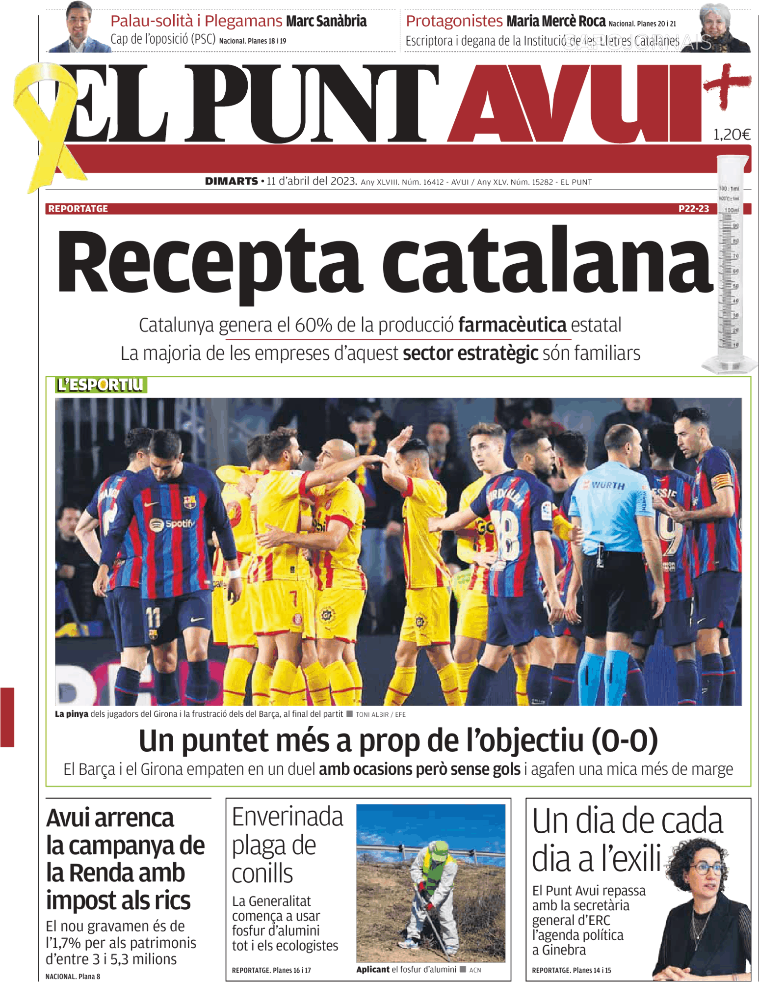 El Punt Avui | Edició Catalunya (11 abr 2023) - Jornais e Revistas ...