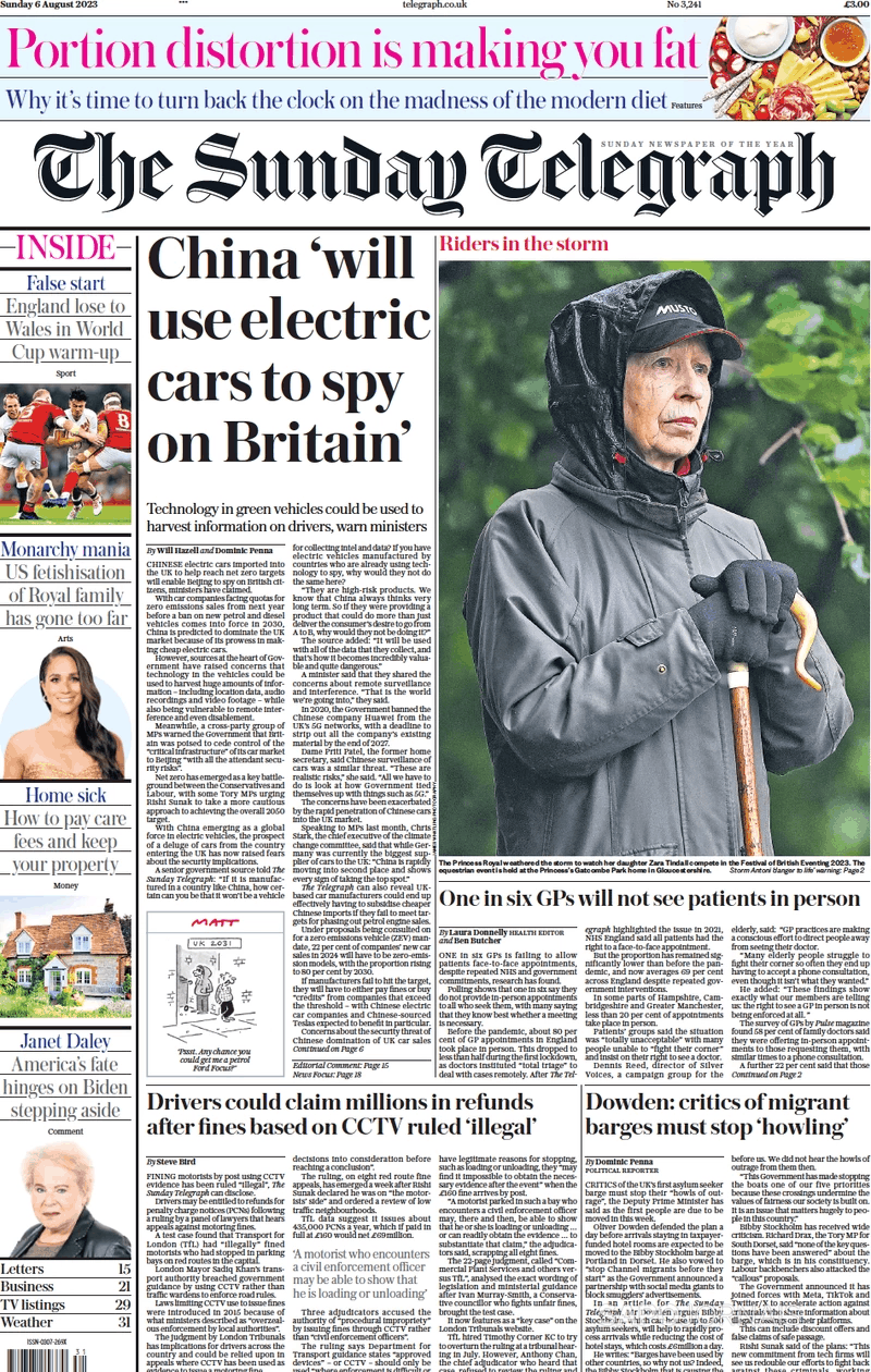 The Daily Telegraph (6 ago 2023) - Jornais e Revistas - SAPO.pt ...