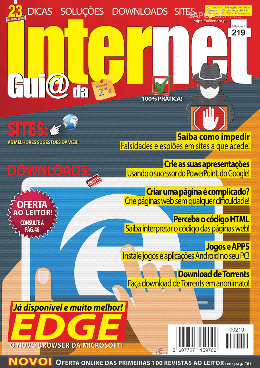 Guia da INTERNET (26 set 2019) - Jornais e Revistas - SAPO.pt - Última ...
