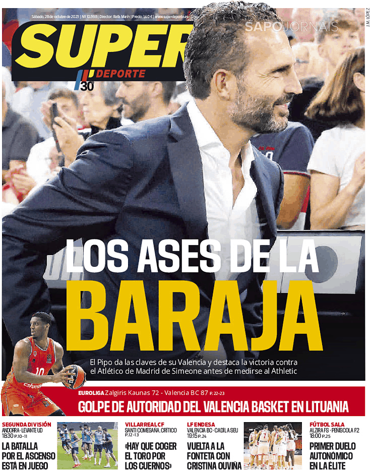 Super Deporte (28 out 2023) - Jornais e Revistas - SAPO.pt - Última ...