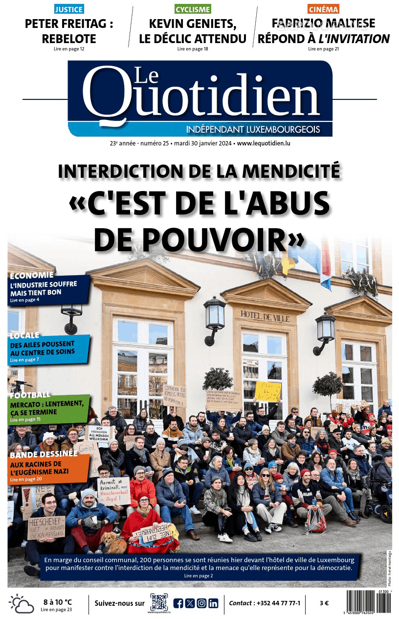 Le Quotidien (30 jan 2024) - Jornais e Revistas - SAPO.pt - Última hora ...