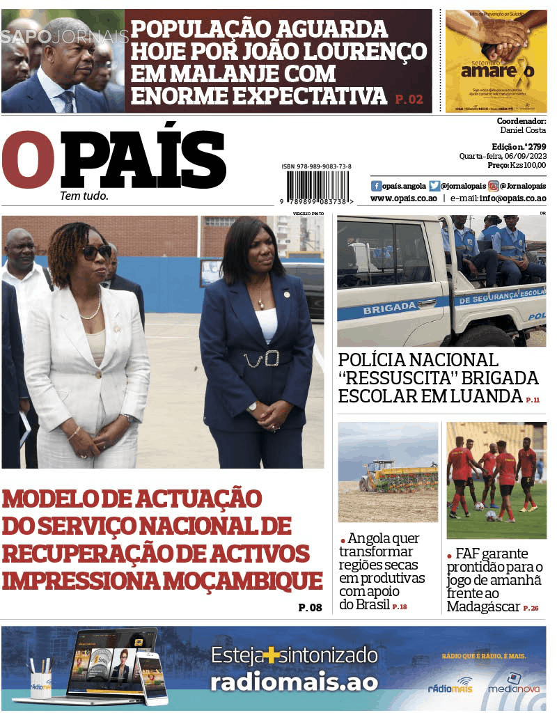 O País (6 set 2023) - Jornais e Revistas - SAPO.pt - Última hora e ...