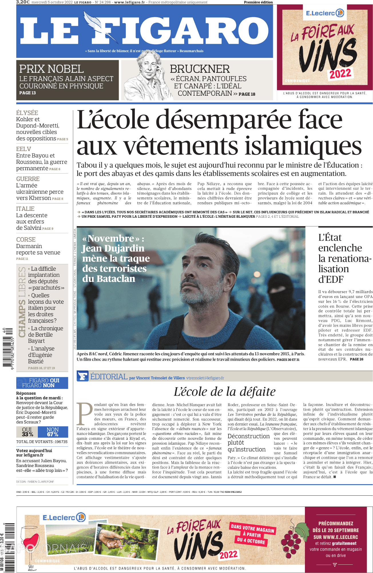 Le Figaro (5 out 2022) - Jornais e Revistas - SAPO.pt - Última hora e ...