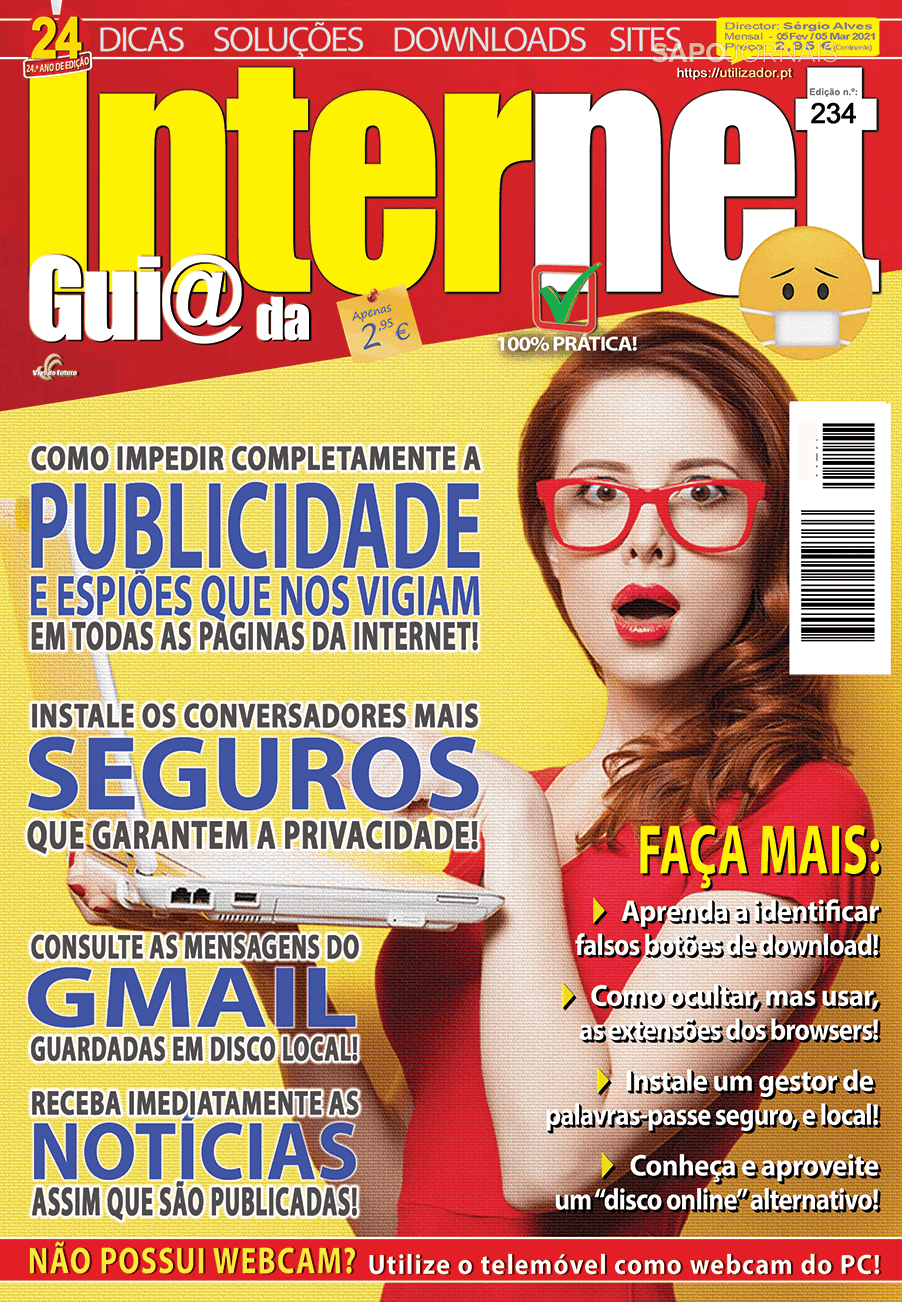Guia da INTERNET (1 fev 2021) - Jornais e Revistas - SAPO.pt - Última ...