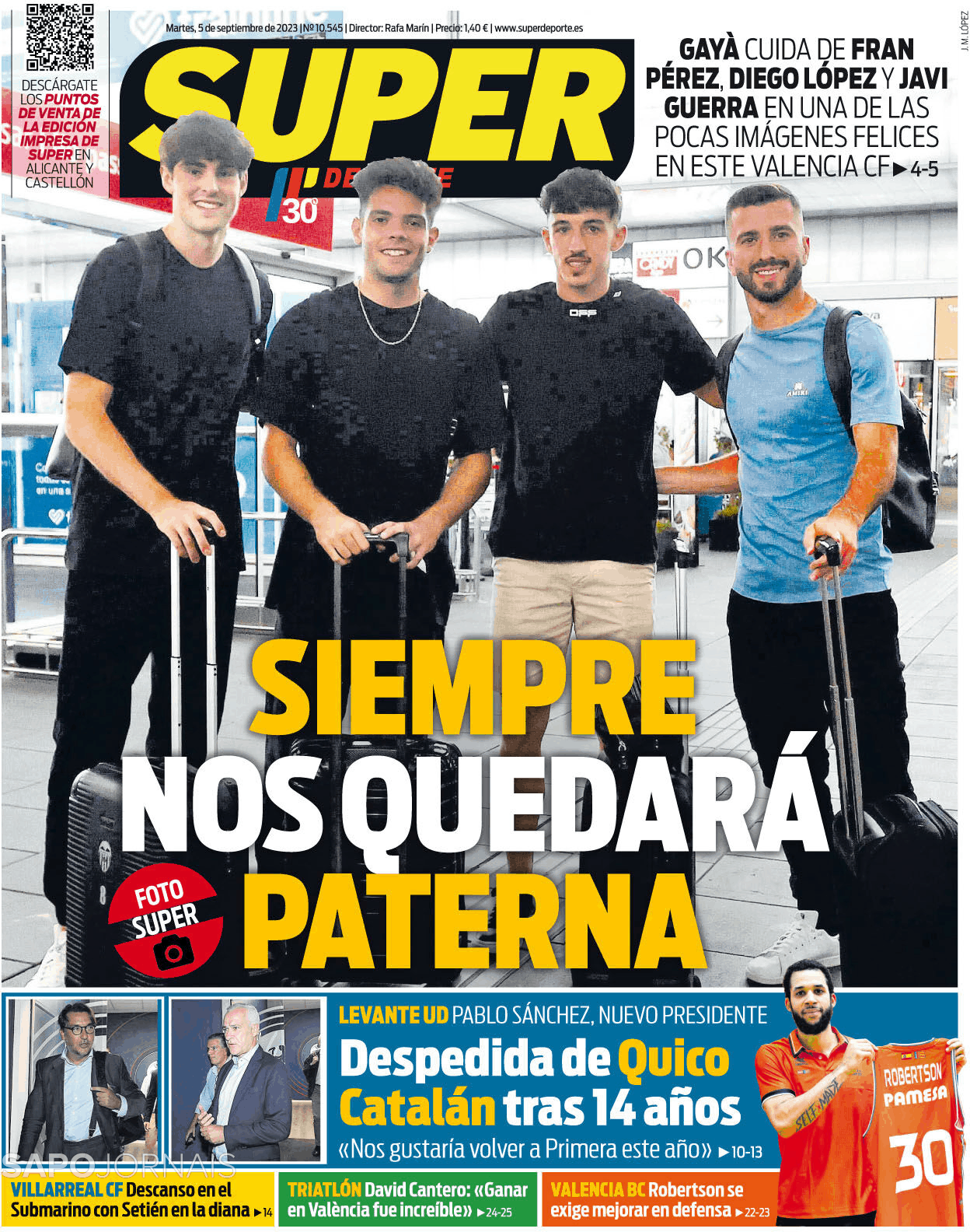Super Deporte (5 set 2023) - Jornais e Revistas - SAPO.pt - Última hora ...