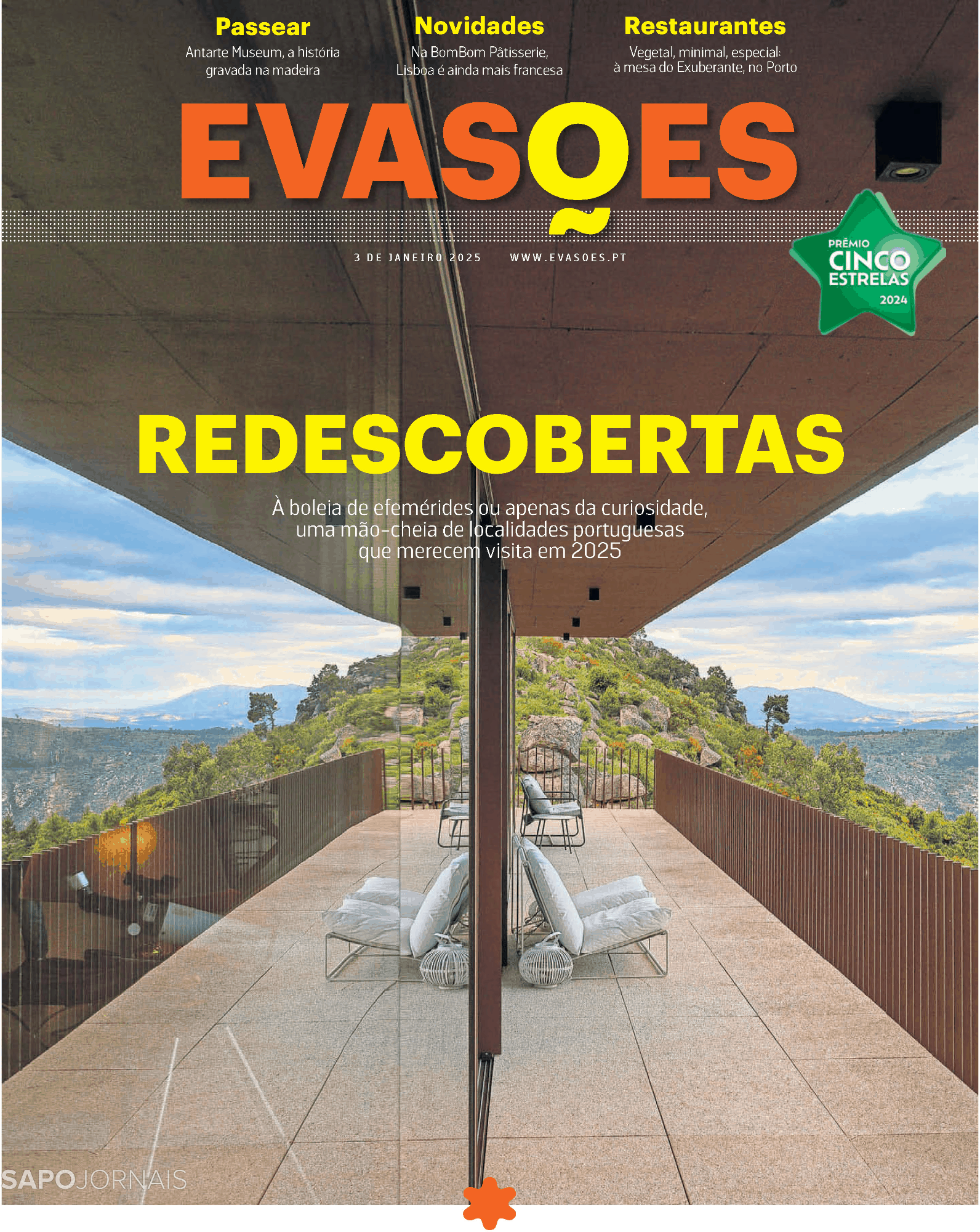 Evasões - JN (3 jan 2025) - Jornais e Revistas - SAPO.pt - Última hora e notícias de hoje ...