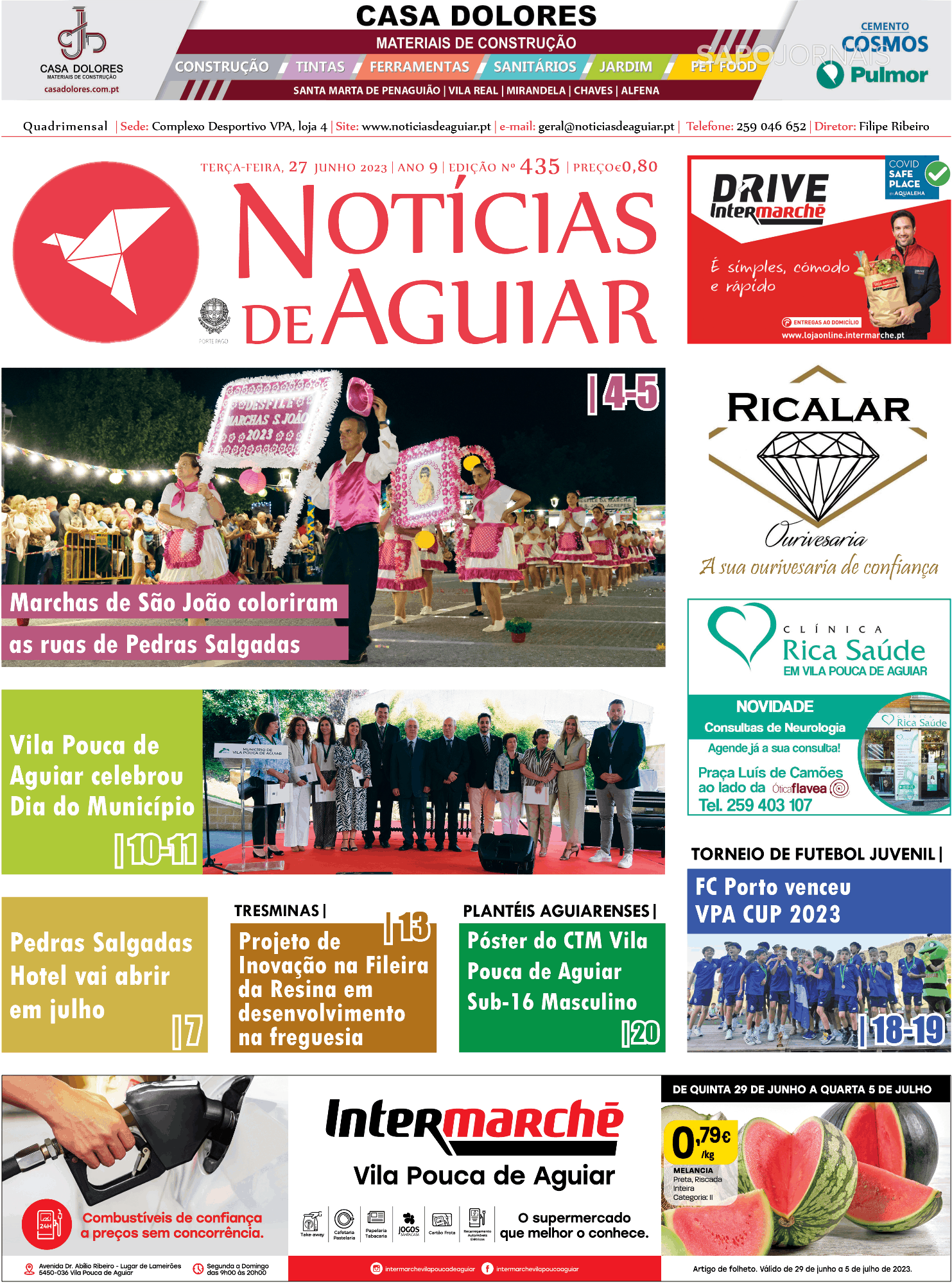Notícias de Aguiar (27 jun 2023) - Jornais e Revistas - SAPO.pt ...