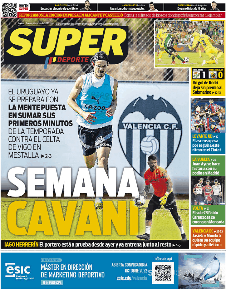 Super Deporte (12 set 2022) - Jornais e Revistas - SAPO.pt - Última ...