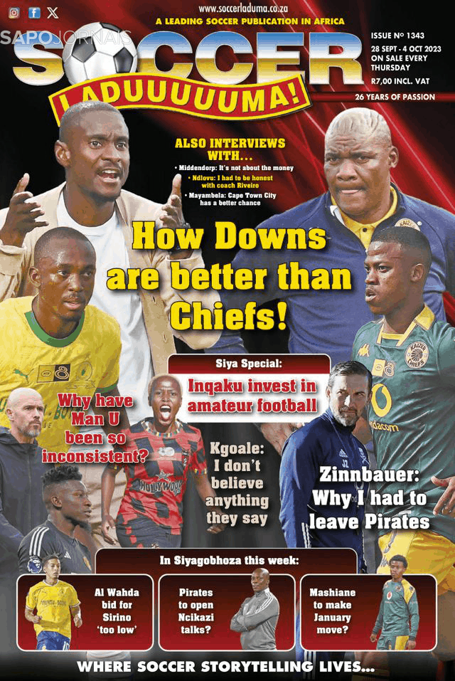 Soccer Laduma (28 set 2023) - Jornais e Revistas - SAPO.pt - Última hora e notícias de hoje ...